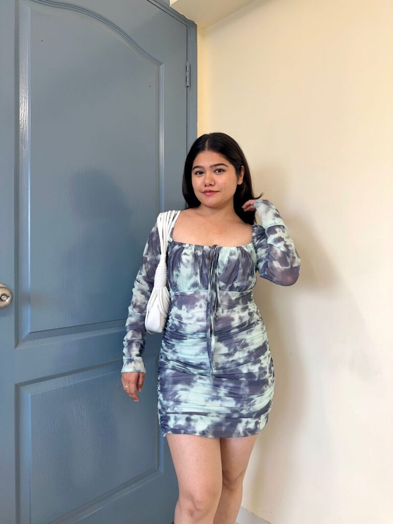 BODYCON RUCHED DRESS – Reveal Store